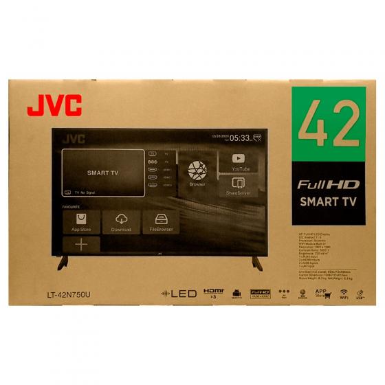 Televisor LED SmartTV 42" JVC LT-42N750U Full HD Android 11.0 60HZ | Envios a todo el Paraguay ...